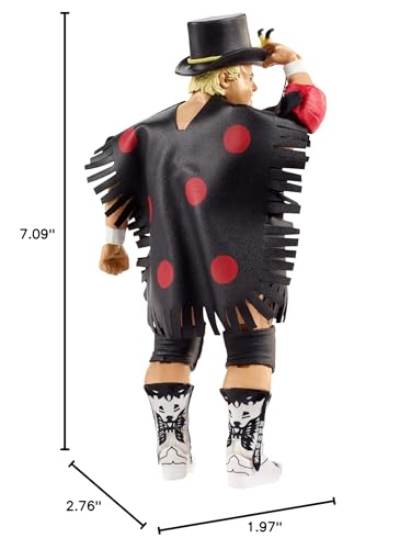 WWE Dusty Rhodes Elite Collection Series 83 Action Figure 6 in Posable Collectible Gift Fans Ages 8 Years Old and Up
