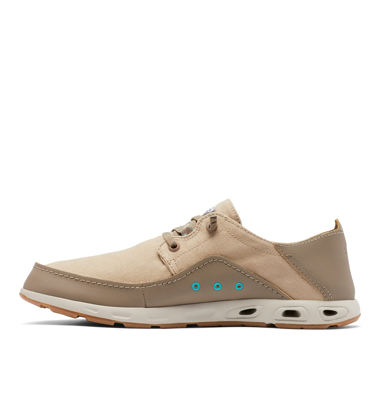 Columbia Men's Bahama Vent Relaxed PFG, Oxford Tan/Tropic Water, 15