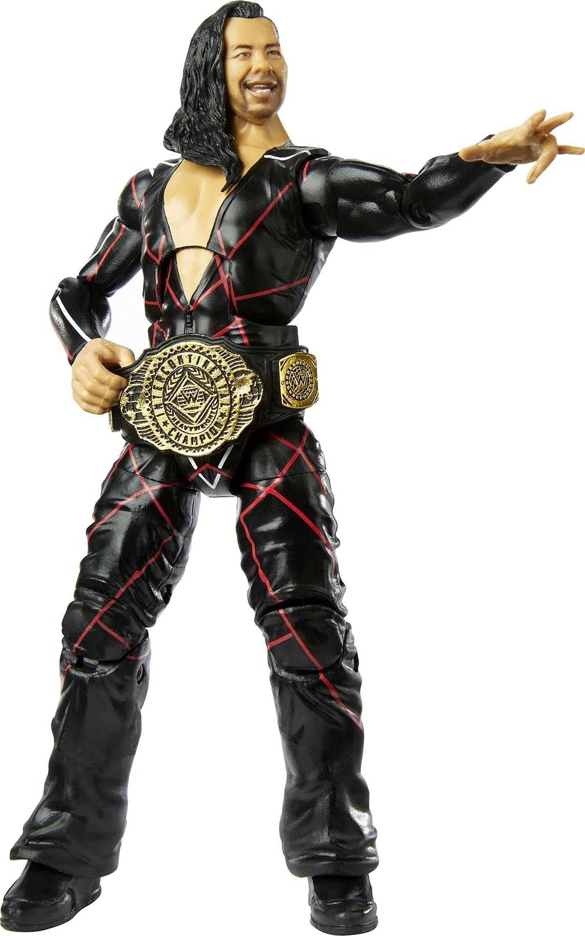 WWE Shinsuke Nakamura Elite Collection Series # 81 Action Figure, 6-in Posable Collectible Gift Fans Ages 8 Years Old & Up [Styles May Vary]