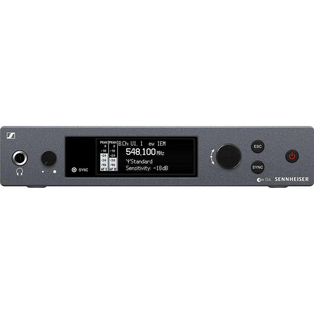 Sennheiser Pro Audio Sennheiser ew IEM G4-Twin-A1 in Ear Monitor System w/ 2 Belt Packs Range (470-516Mhz), Dual Beltpack