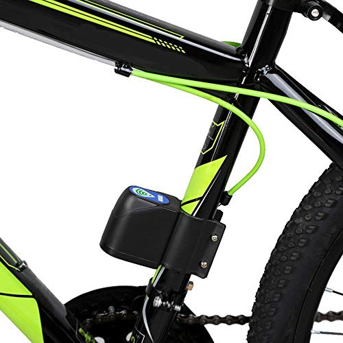 Electric Bike Rear Basket Control with Remote Alarm Anti- Lock Bike Security Wireless Bicycle System Bike Accessories