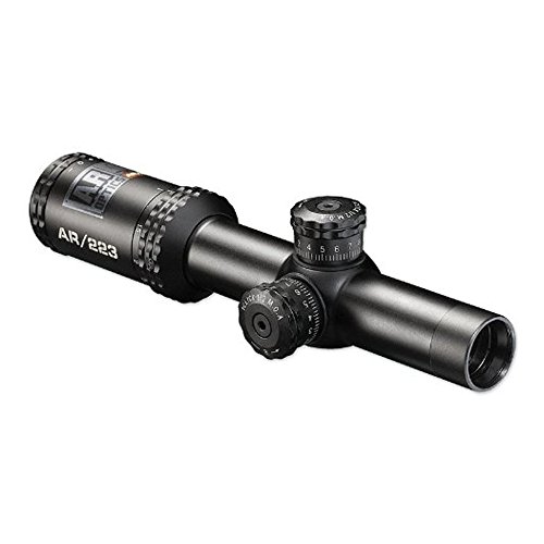 Bushnell Optics, Drop Zone Reticle Riflescope with Target Turrets, Matte Black, 1-4x/24mm