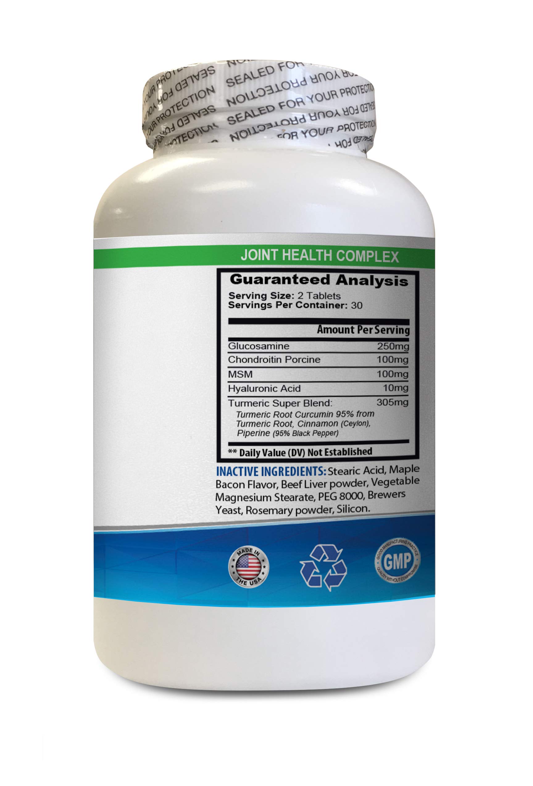 Joint and Hip for Cats - PET Joint Health Complex with Turmeric - Dogs and Cats - MSM GLUCOSAMINE - Immune Boost - cat Joint Supplements - 3 Bottles (180 Tablets)