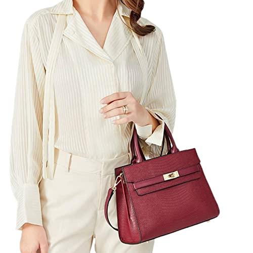 FARZI Genuine Leather Women's Bag Large Capacity Commuter Wedding Bag Women's Crossbody Cowhide Handbag Mother Bag