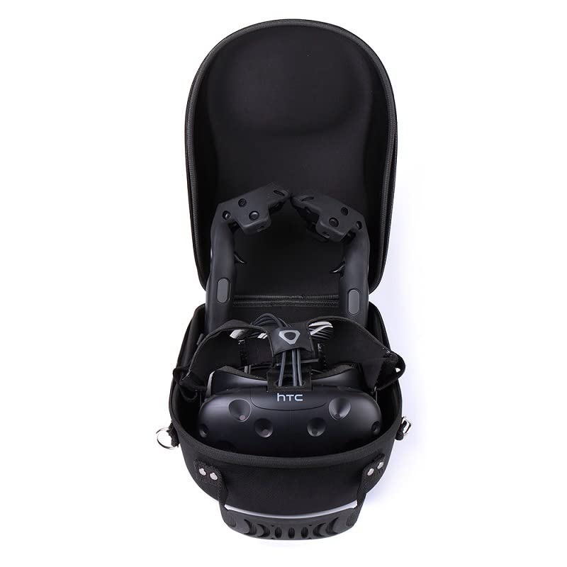 EMERZE Hard Carrying Case for Meta/for Oculus Quest 2 All-in-One VR Gaming Headset and Touch Controllers, Meta Quest 2 Accessories