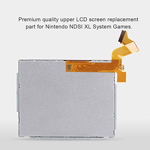 FECAMOS Game Console Screen, Game Console LCD Display Professional Impact Resistant Replacement Accessory for NDSI XL for Repair Shop(NDSI XL on The Screen)