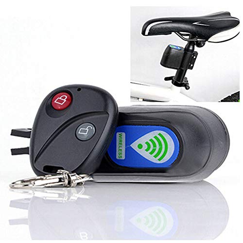 Electric Bike Rear Basket Control with Remote Alarm Anti- Lock Bike Security Wireless Bicycle System Bike Accessories