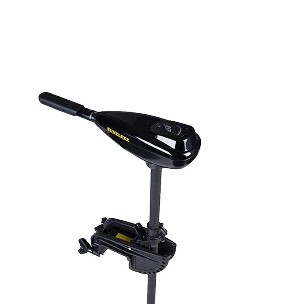 Electric Trolling Motor w/Brackets, Bow Mount Trolling Motor Battery Clamp, 6 Speed