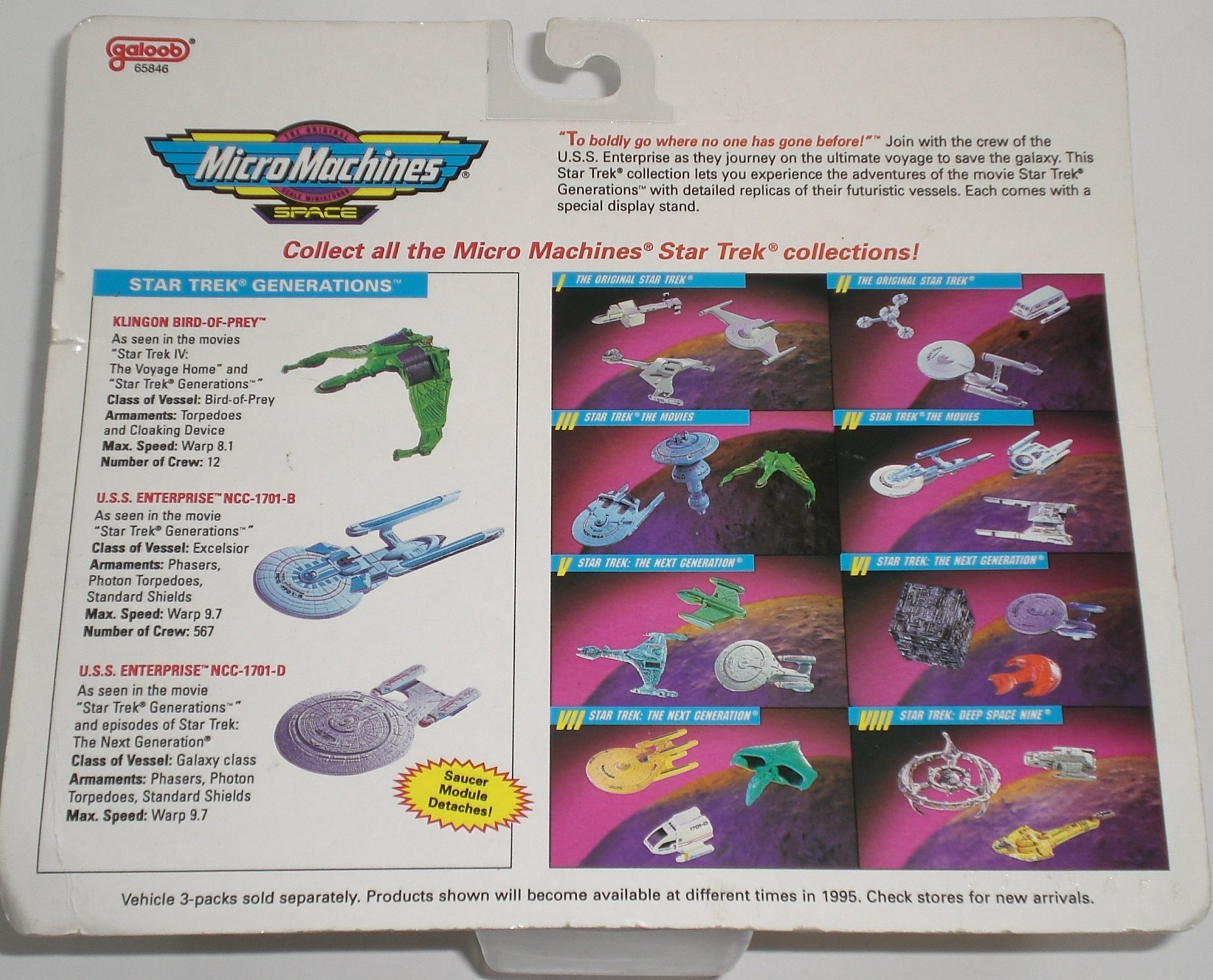 Micro Machines Star Trek Generations