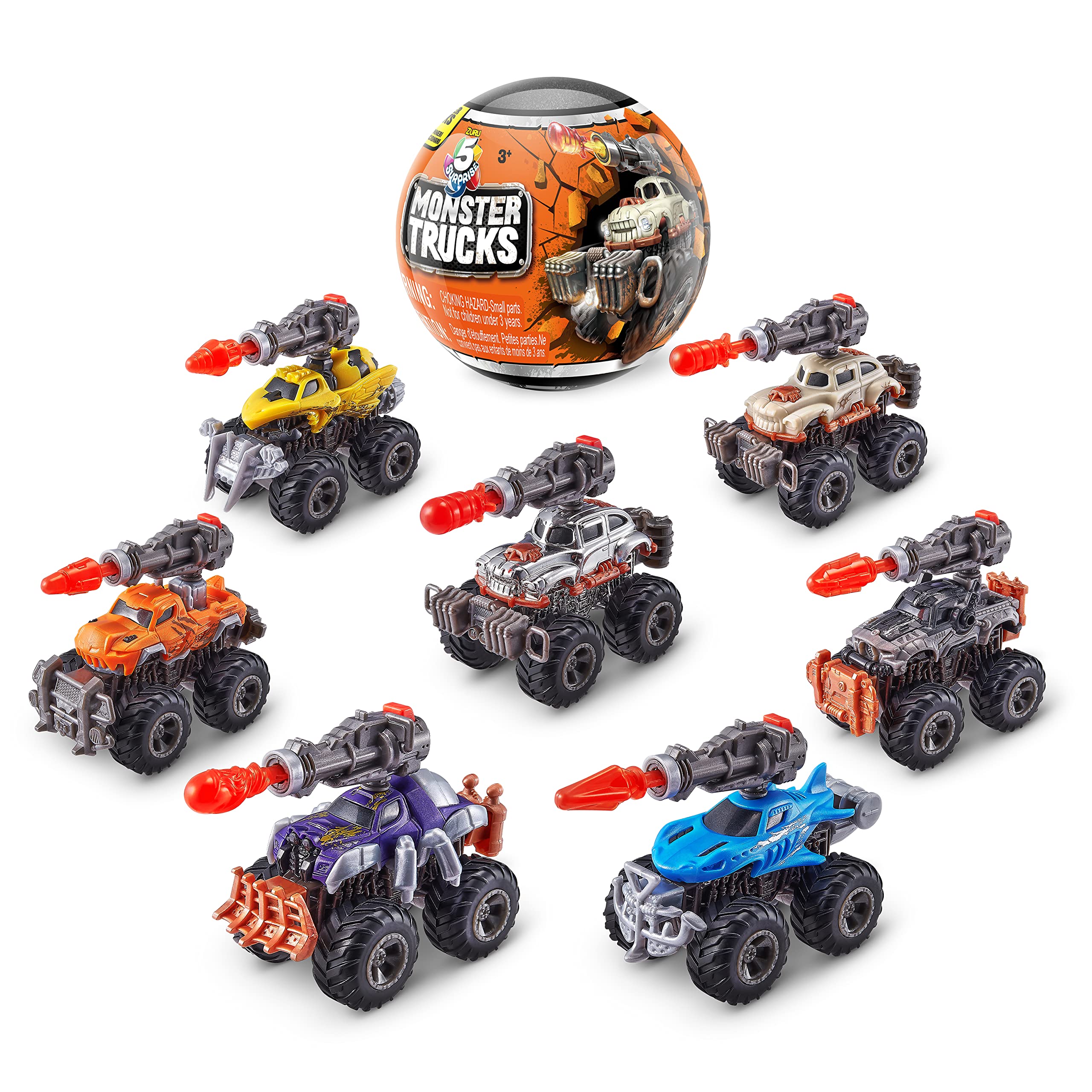 ZURU 5 Surprise-Monster Truck-Series 1 5PK Mail Box (77157)
