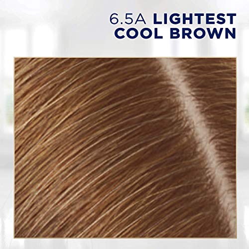 Clairol Nice 'n Easy Root Touch-Up, 6.5A Lightest Cool Brown, Permanent Hair Color, 1 Kit