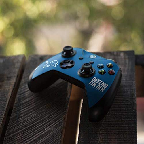 Skinit Decal Gaming Skin Compatible with Xbox One S Controller - Officially Licensed NFL Detroit Lions Team Motto Design