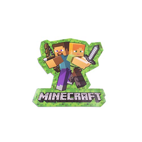 Minecraft Boys Fleece Throw Blanket - Blanket Lanyard and Pin Box Set - Official Black and Green Creeper Face Throw Blanket Lanyard and Pin Set (Green Run)