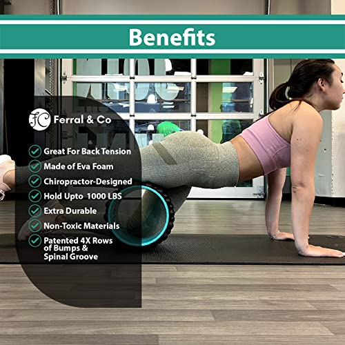 ENERGY FLOW |Back Roller, Back Stretcher & Spine Cracker For Back PainDeep Tissue MassageYoga Back Roller Yoga Wheel For Back Pain Relief Stretching Strong & Improving Flexibility Of Your Back