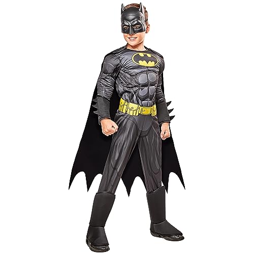 Rubies DC Comics Deluxe Boy's Batman Costume for Themed Parties and Halloween, X-Small