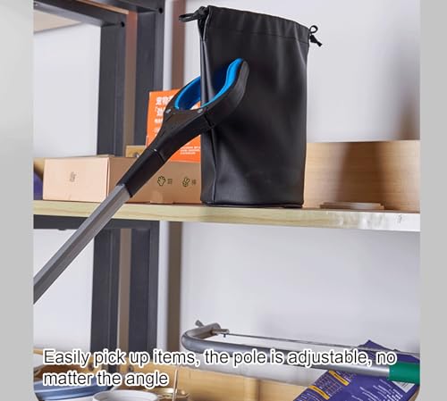 JBNCRYGD Foldable Grabber Reacher Tool for Elderly, Reacher Grabber Pickup Tool, Handy Trash Claw Grabber, Reaching Assist Tool for Trash Pick Up,B