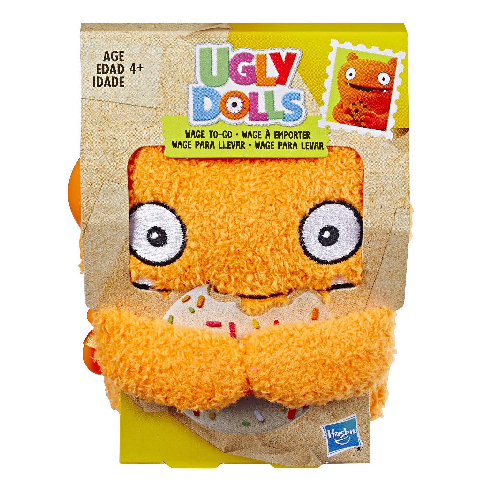 Uglydolls Wage to-Go Stuffed Plush Toy, 5" Tall