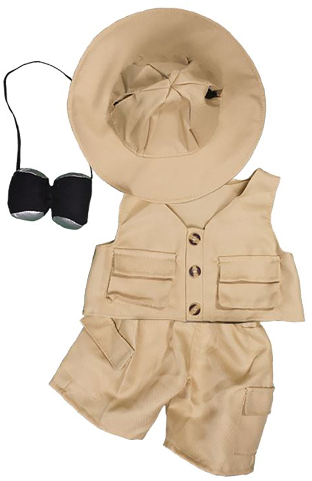 Safari Outfit Teddy Bear Clothes Fits Most 14"-18" Build-A-Bear and Make Your Own Stuffed Animals