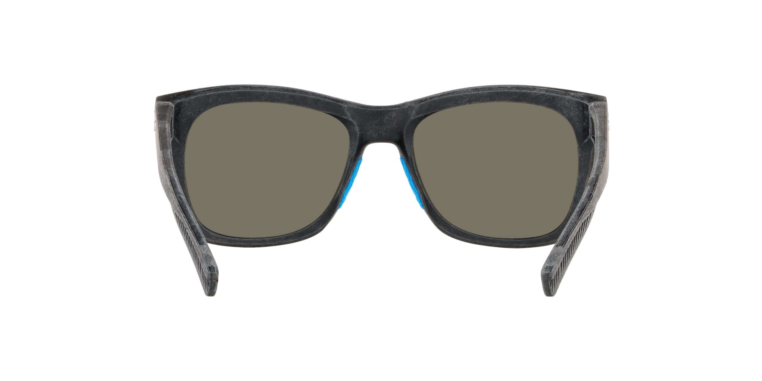 Costa Woman Sunglasses Net Gray With Blue Rubber Frame, Blue Mirror Lenses, 55MM