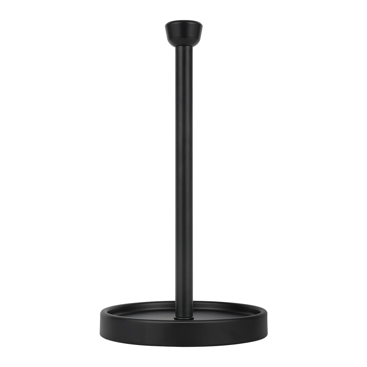 Ivilon Countertop Paper Towel Holder - Modern Tapered End Cap Design - Color Warm Gold