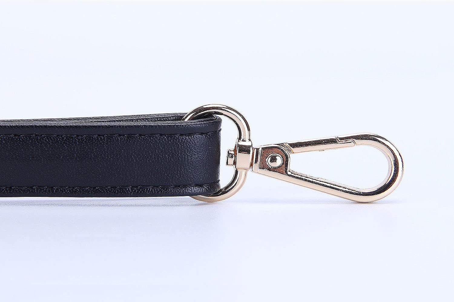 VanEnjoy Purse Strap Replacement with Tassel,Microfiber Nubuck Leather for Crossbody Bag or Handbag (0.5" Wide-Gold Metal)