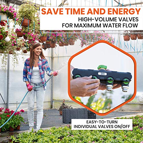 Flexi Hose Splitter- 4 Outlet