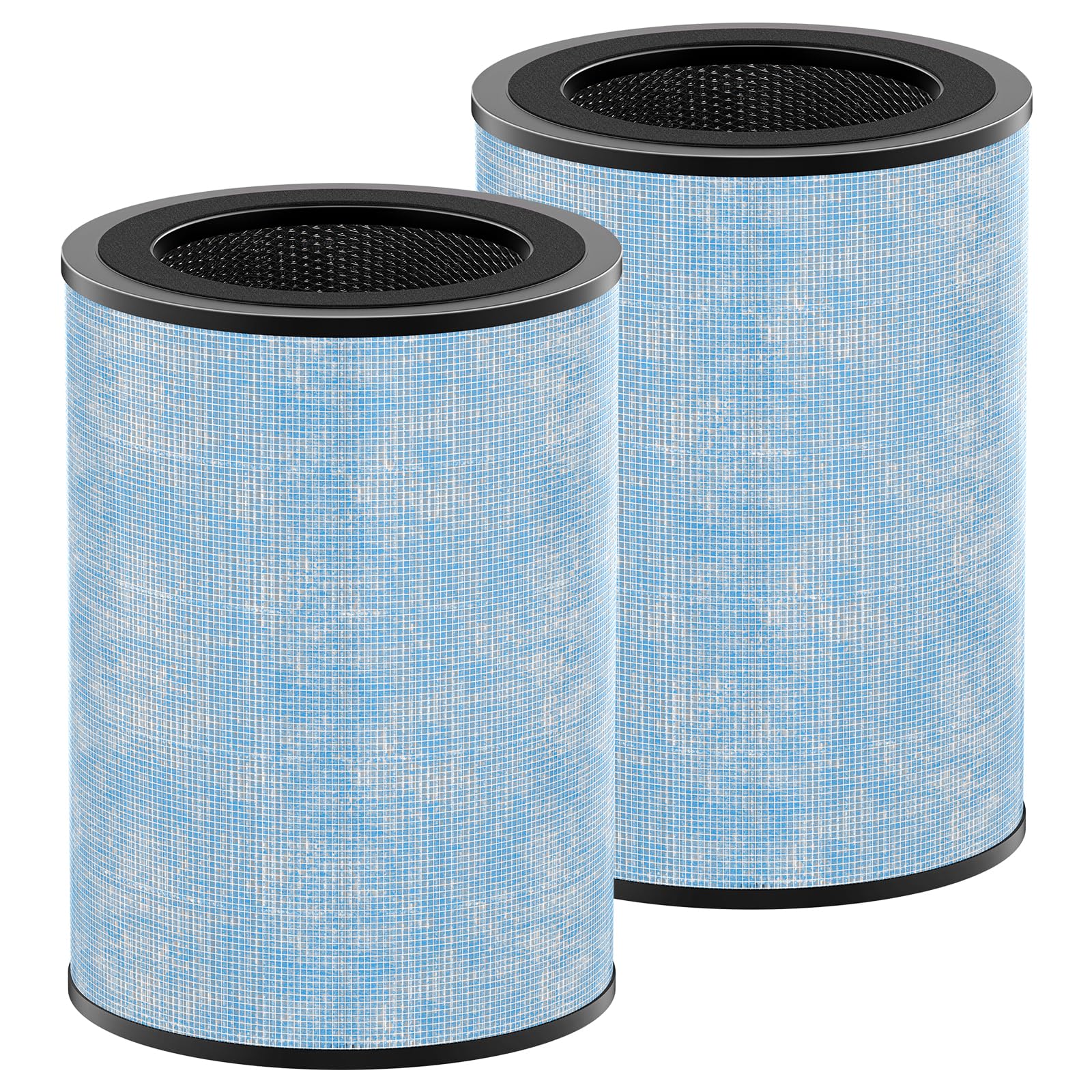 F300 Filter Compatible with Instant AP300 Air Purifi-er, 4-Stage Filtration with H13 Grade True HEPA Filter and Activated Carbon Filter, Compare to F300 Filter, 2 Pack