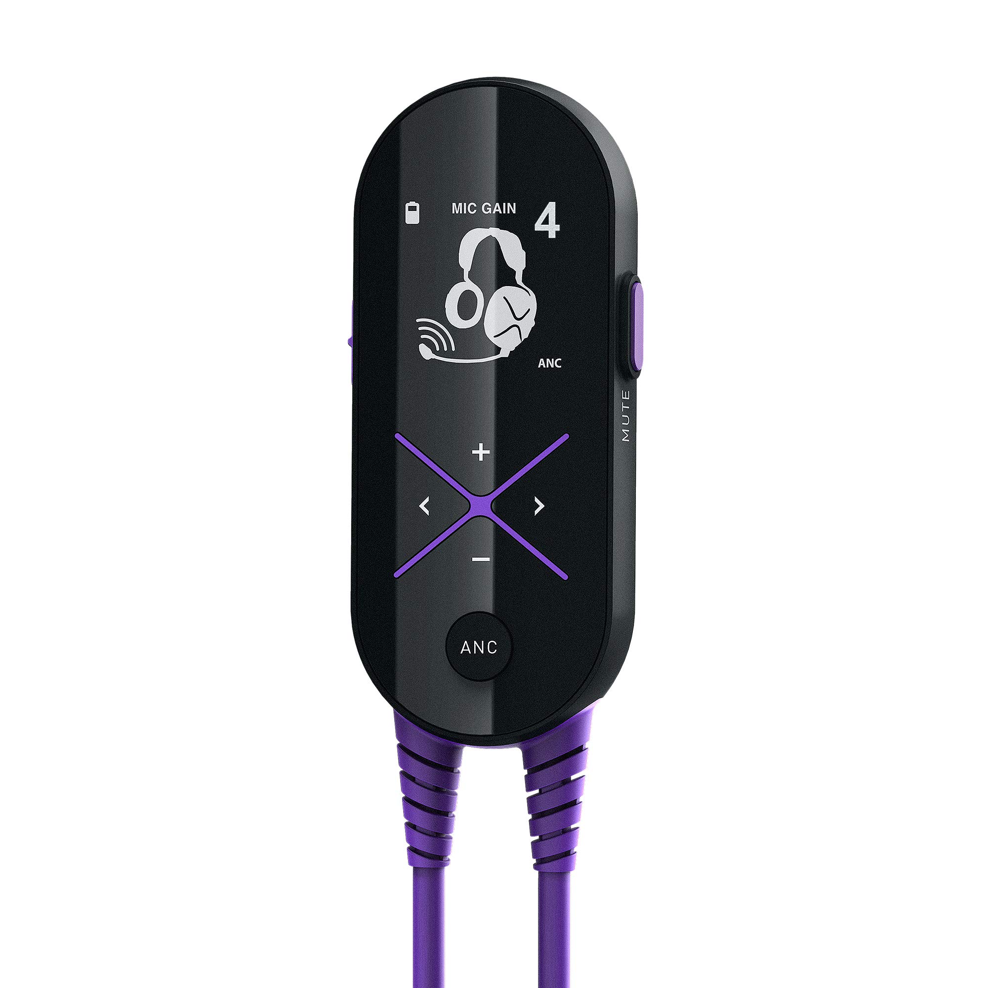 Victrix Pro AF ANC Wired Professional Esports Gaming Headset with Active Noise Cancellation: Xbox Series One, Xbox Series S | X, PC, Windows 10 Computer - Black/Purple