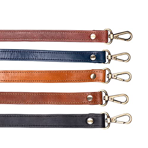Crossbody Bag Leather Replacement Strap (Brown)