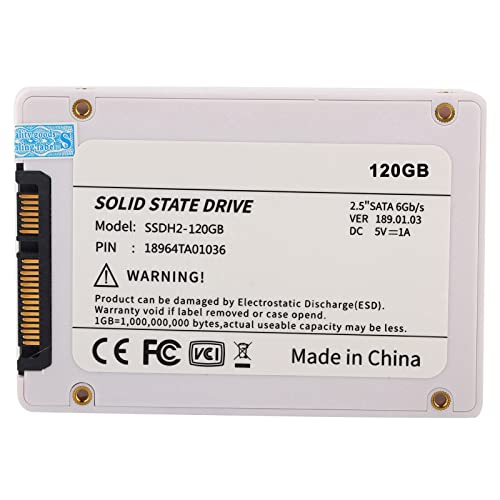 Cryfokt SSD, High Speed Internal SSD for OS XLinuxWinXPWin/7/8/10 for Desktop Computer Laptops PC (120GB)