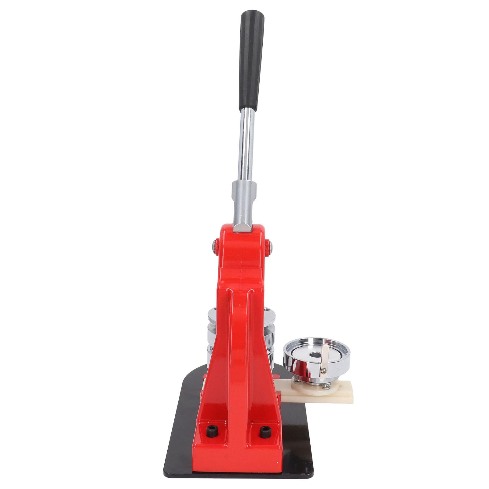 Button Maker, Rubber and Stainless Steel Simple Operation Portable Comfortable Handle DIY Tool Press Button Machine Nonslip for Political Campaign (25mm)