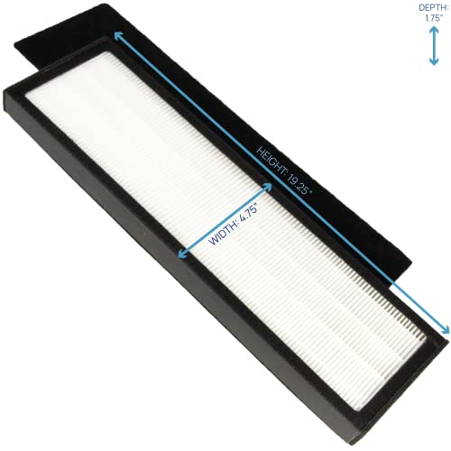Filter Bros HEPA Filter C Replacement Fits GermGuardian FLT5000 AC5250PT AC5350B