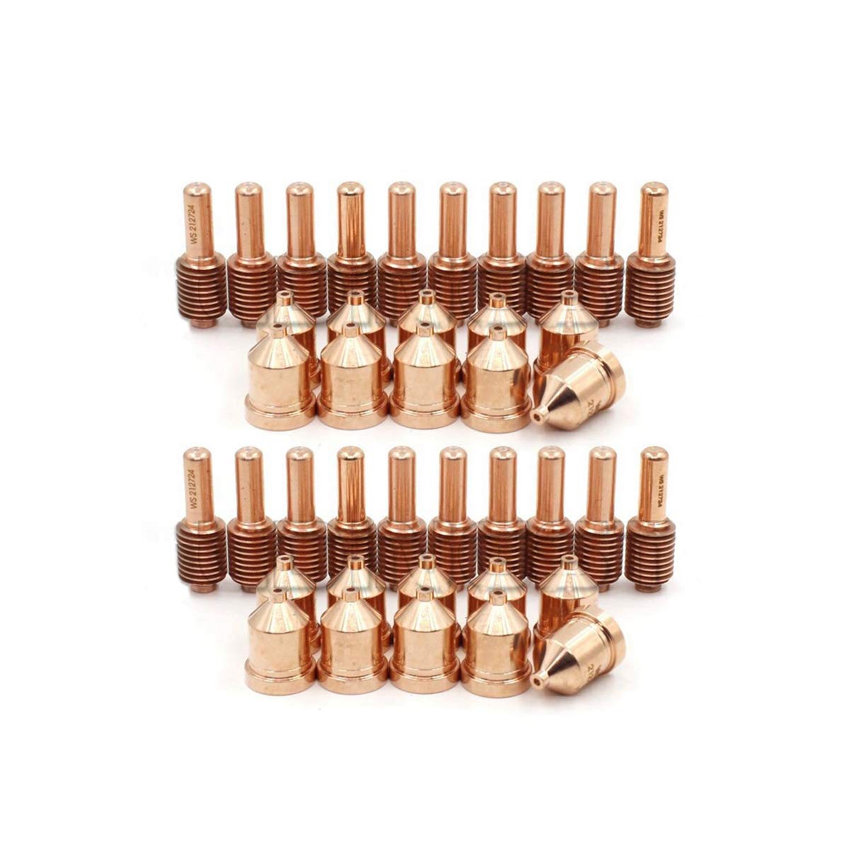 WeldingStop Electrode 212724 ICE-80CX 219944 218044 Torch Plasma Cutting Nozzle 80A Tip 212726 NOT Miller Original Pack-40