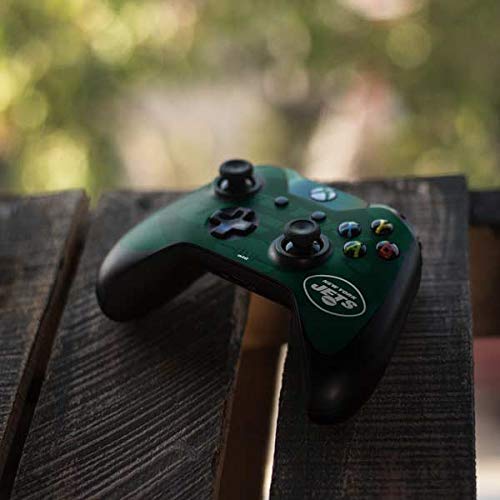 Skinit Decal Gaming Skin Compatible with Xbox One Controller - Officially Licensed NFL New York Jets Double Vision Design