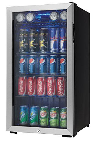 Danby 120 Can Beverage Center, Stainless Steel DBC120BLS