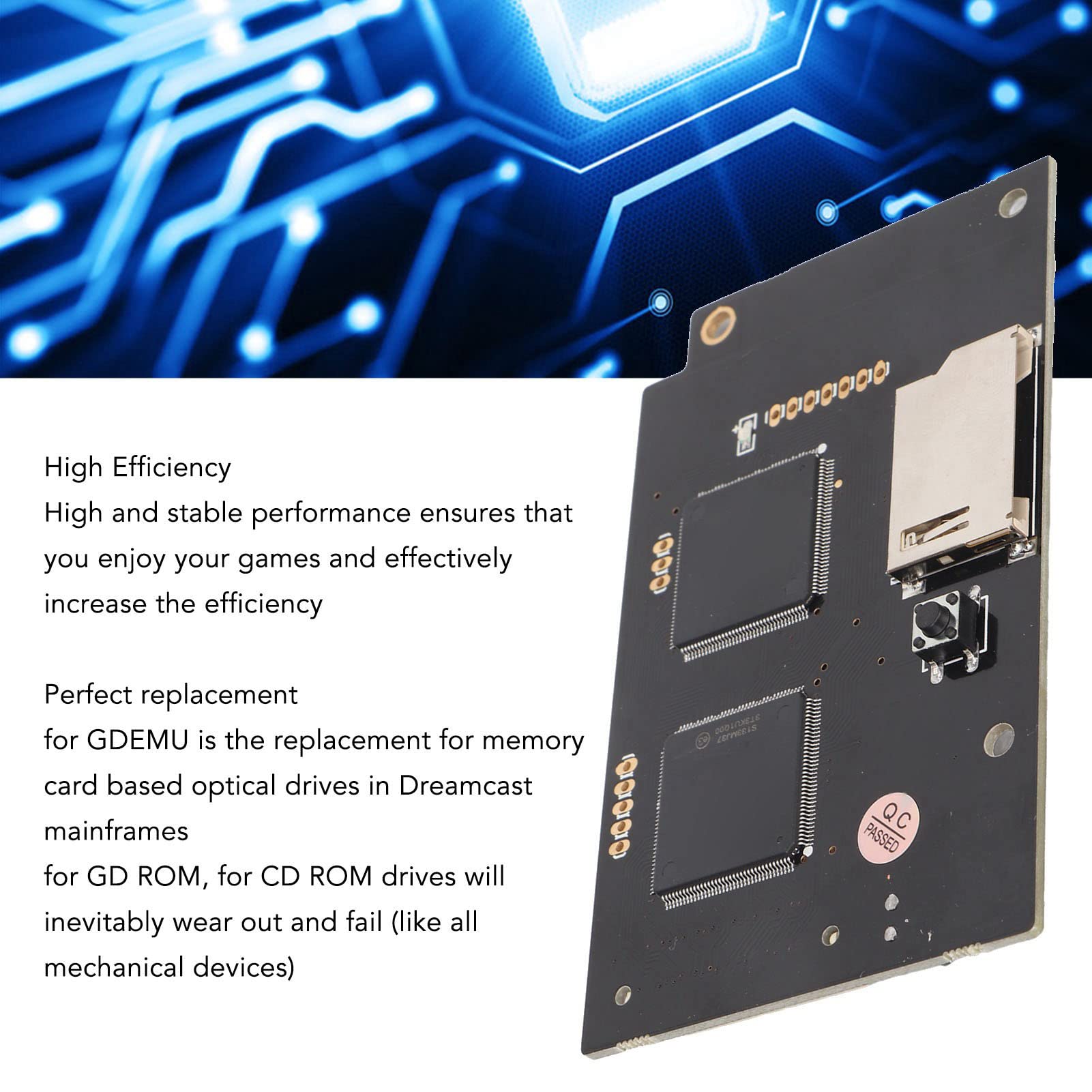 for GDEMU Game Optical Drive Simulation Board, Dreamcast VA1 Game Console, GDEMU V5.5 GDEMU V5.15 GDEMU5.15B