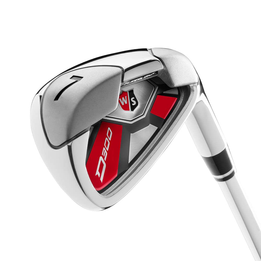 Wilson D300 Sl Combo Irons #4H, 5-Pw Graphite Regular Right