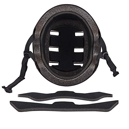 Retrospec CM-1 Bicycle / Skateboard Helmet for Adult Commuter, Bike, Skate , Matte Slate, 51-55 cm / Small