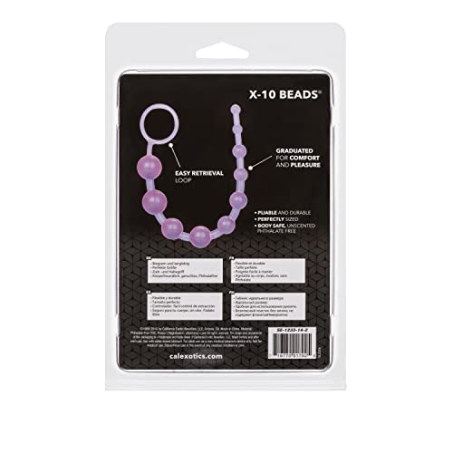 CalExotics X-10 Beads, Purple