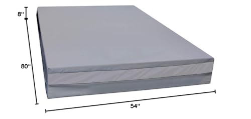 NAMC Urine and Waterproof β Adult Full XL (80" Long) Bedwetting Mattress Grey