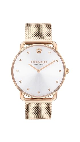 Coach Elliot Women's Watch | Elegant and Sophisticated Stles Combined | Premium Quality Timepiece for Everyday Wear | Water Resistant | (Model 14504209)