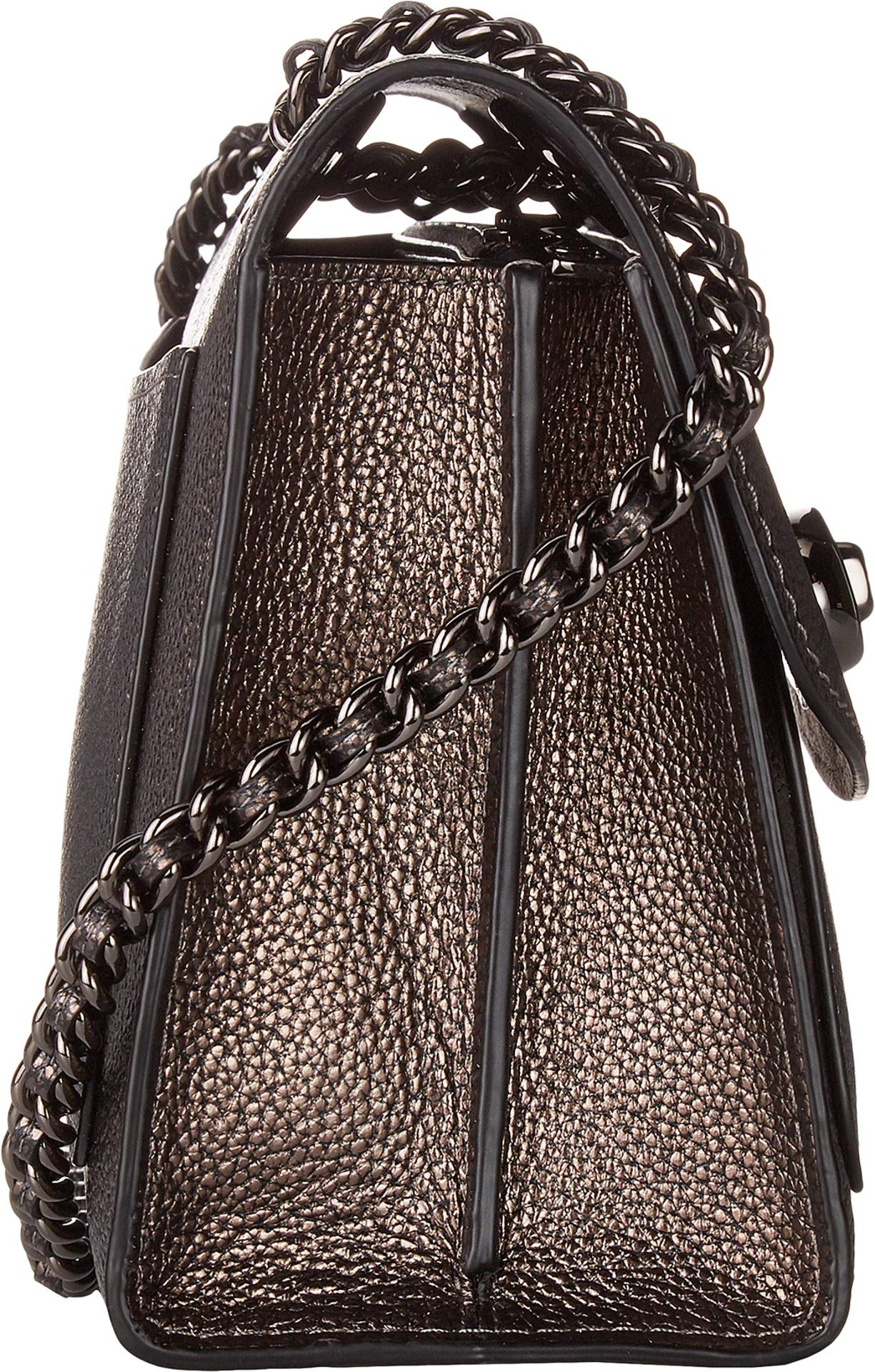 COACH Metallic Parker Shoulder Bag Gunmetal/Metallic Graphite One Size