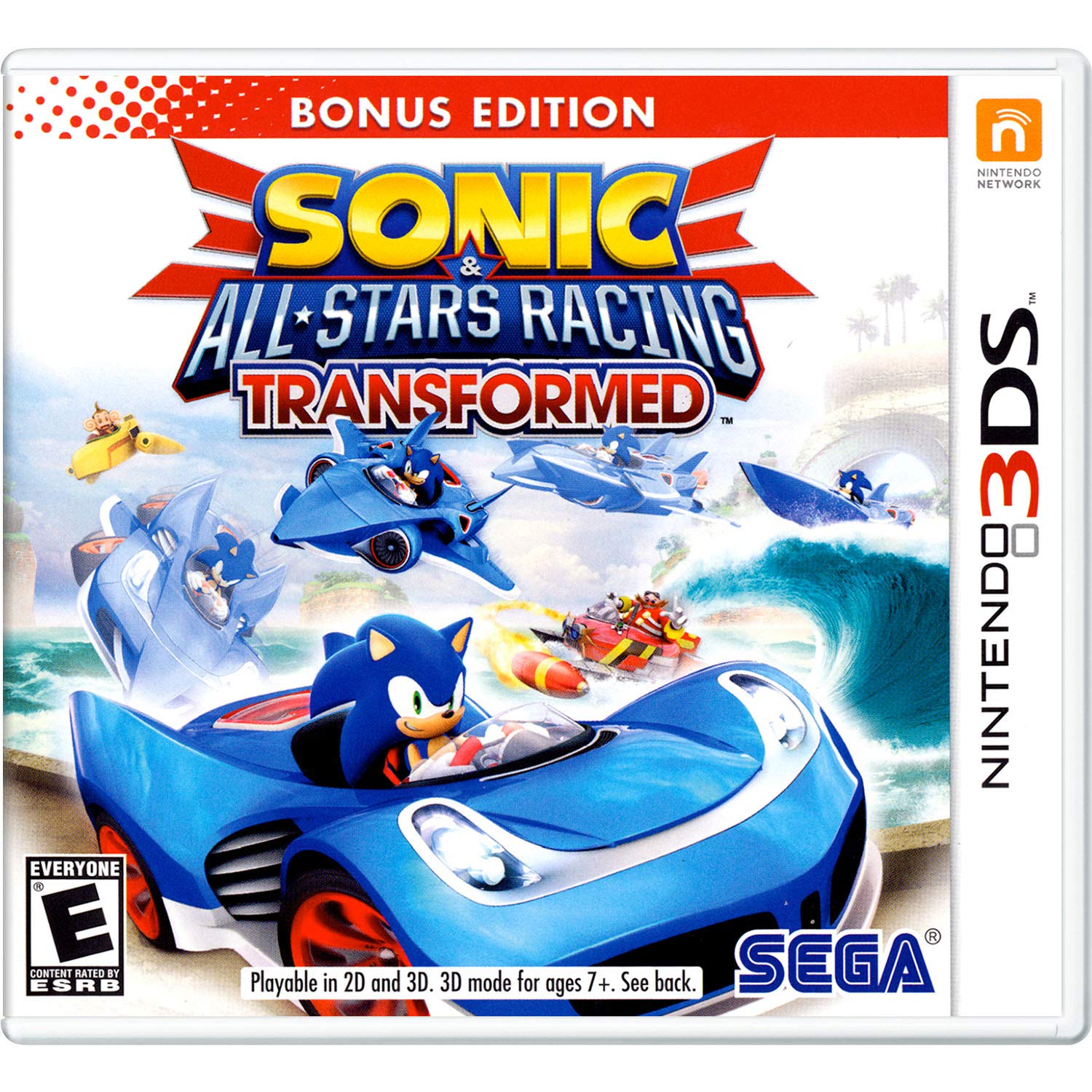 Sonic and All-Stars Racing Transformed Bonus Edition - Nintendo 3DS by Sega