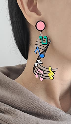 CutieJewelry Music Notes Muscial Notes Piano Novelty Cute Dangle Cute Pretty Earrings