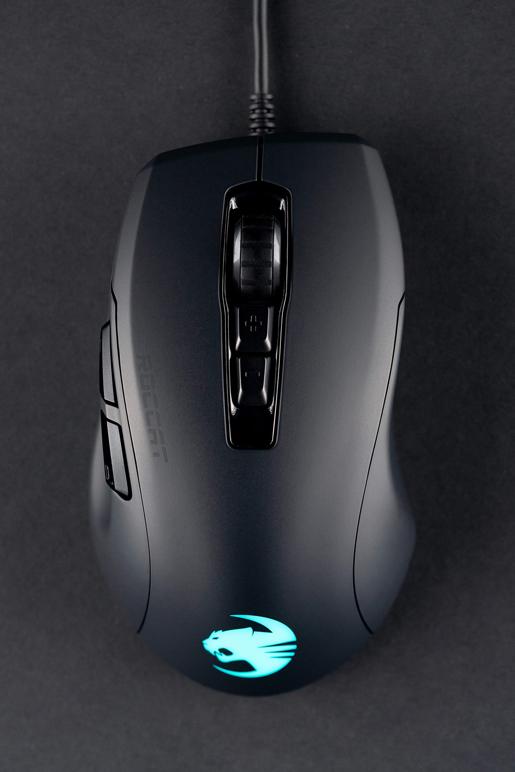 ROCCAT ROC-11-730 Kone Pure Ultra - Light ErgonoMic Gaming Mouse (16000 Dpi Optical Sensor RGB Lighting Ultra Light) Black