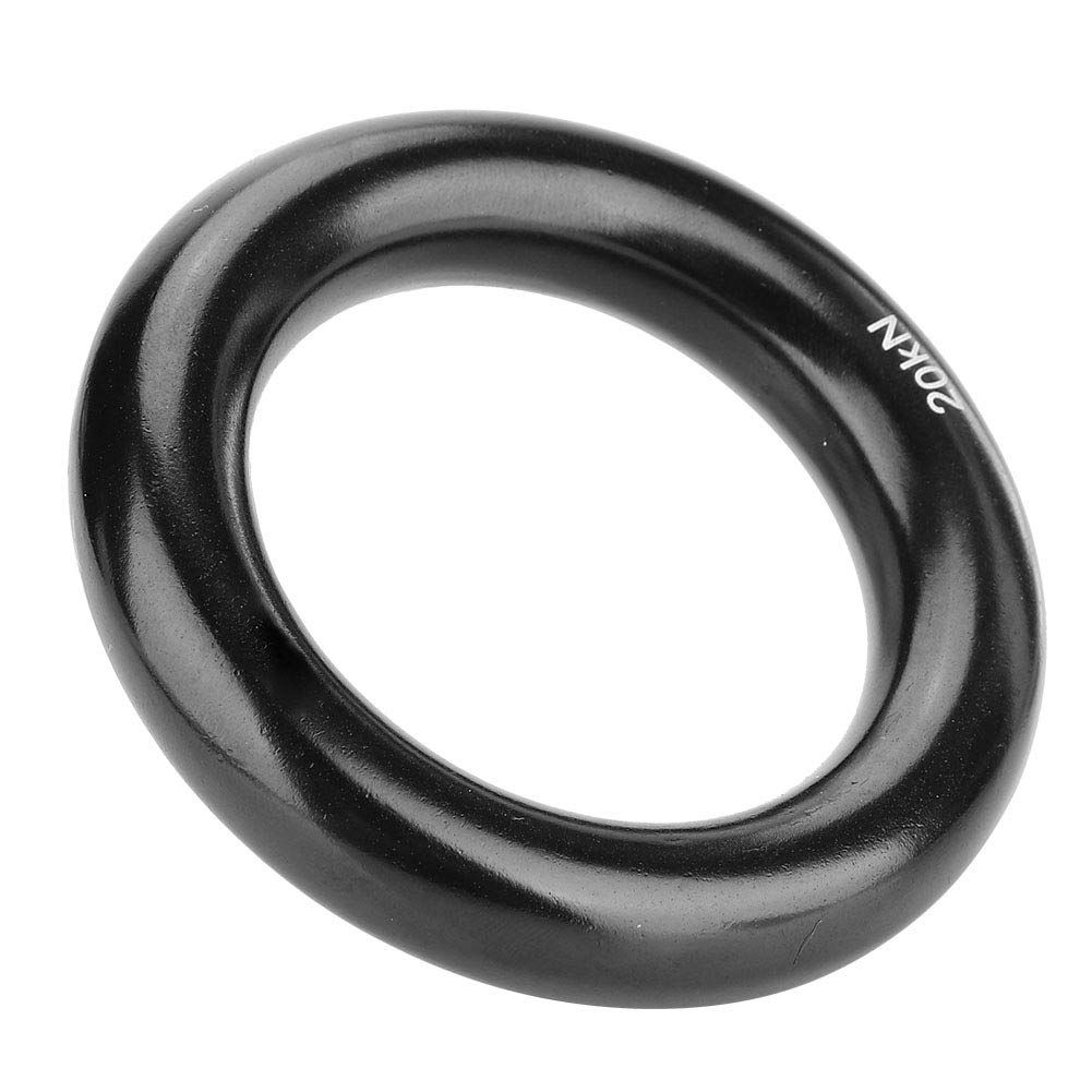 DEALPEAK Rappel Ring 20KN Multifunctional Aluminum Alloy Rock Climbing Descender Rigging O-Ring Downhill Ring Equipment for Climber Arborist Tools Accessory