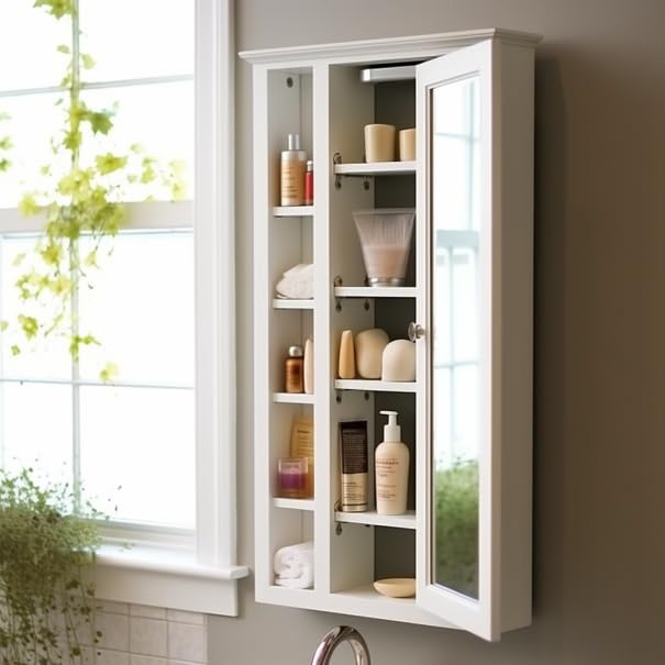 LINOXE Upgrade Your Medicine Cabinet Sturdy Replacement Shelf - Lengths 12", 12.5",12.75", 13", 13.25", 13.5", 13.75", 14",14.5" - Depth 3" | Warp Resistant Plywood (13 Inch)