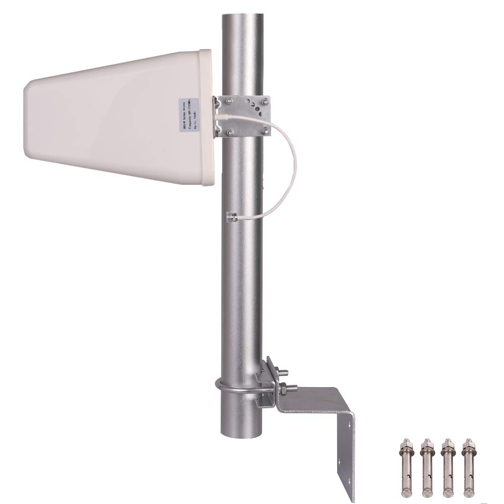 XRDS-RF 16" Antenna Pole, Upgraded Length Antenna Pole Mount for Outside Home Antenna with U-Bolt, Bracket, Mounting Screws - 40cm Length Universal Mounting Pole