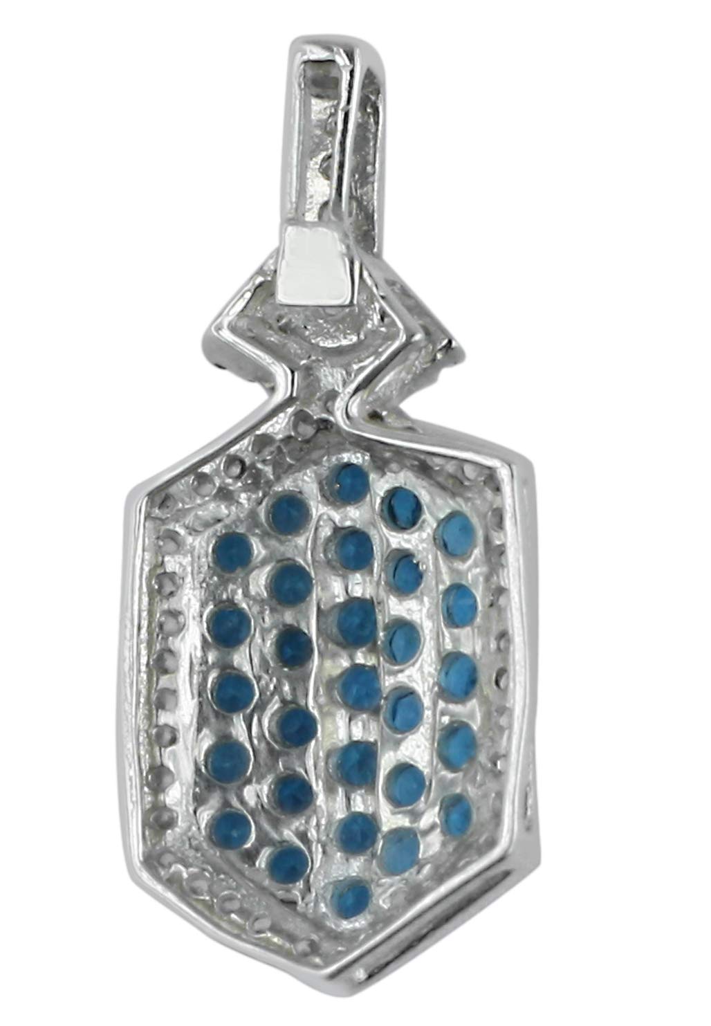 Carillon Neon Apatite Natural Gemstone Round Shape Pendant 925 Sterling Silver Party Jewelry
