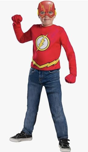 Rubies Child's DC Comics Dress up Trunk with Superman, The Flash, Batman and Robin